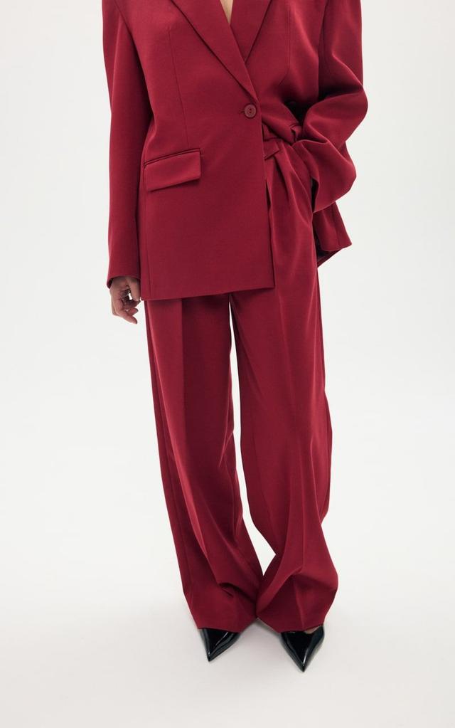 Bodysuit Clasp Blazer MELL - Red | COOSH