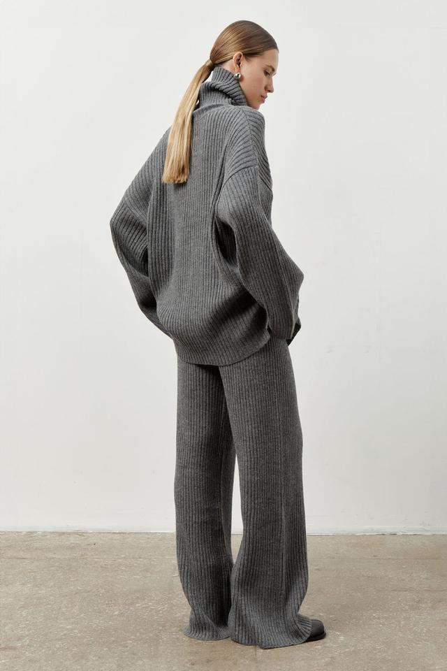 LILAH Knitted Braided Suit - Graphite | COOSH