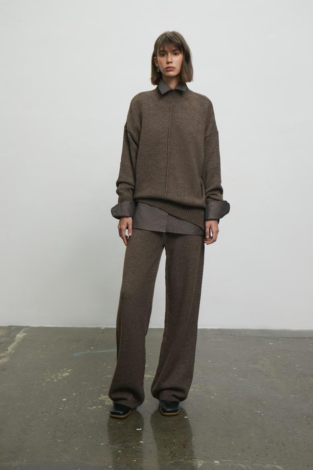 LILAH Knitted Braided Suit - Graphite | COOSH