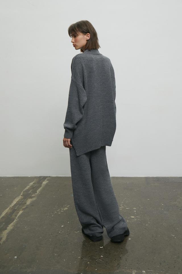 LILAH Knitted Braided Suit - Graphite | COOSH