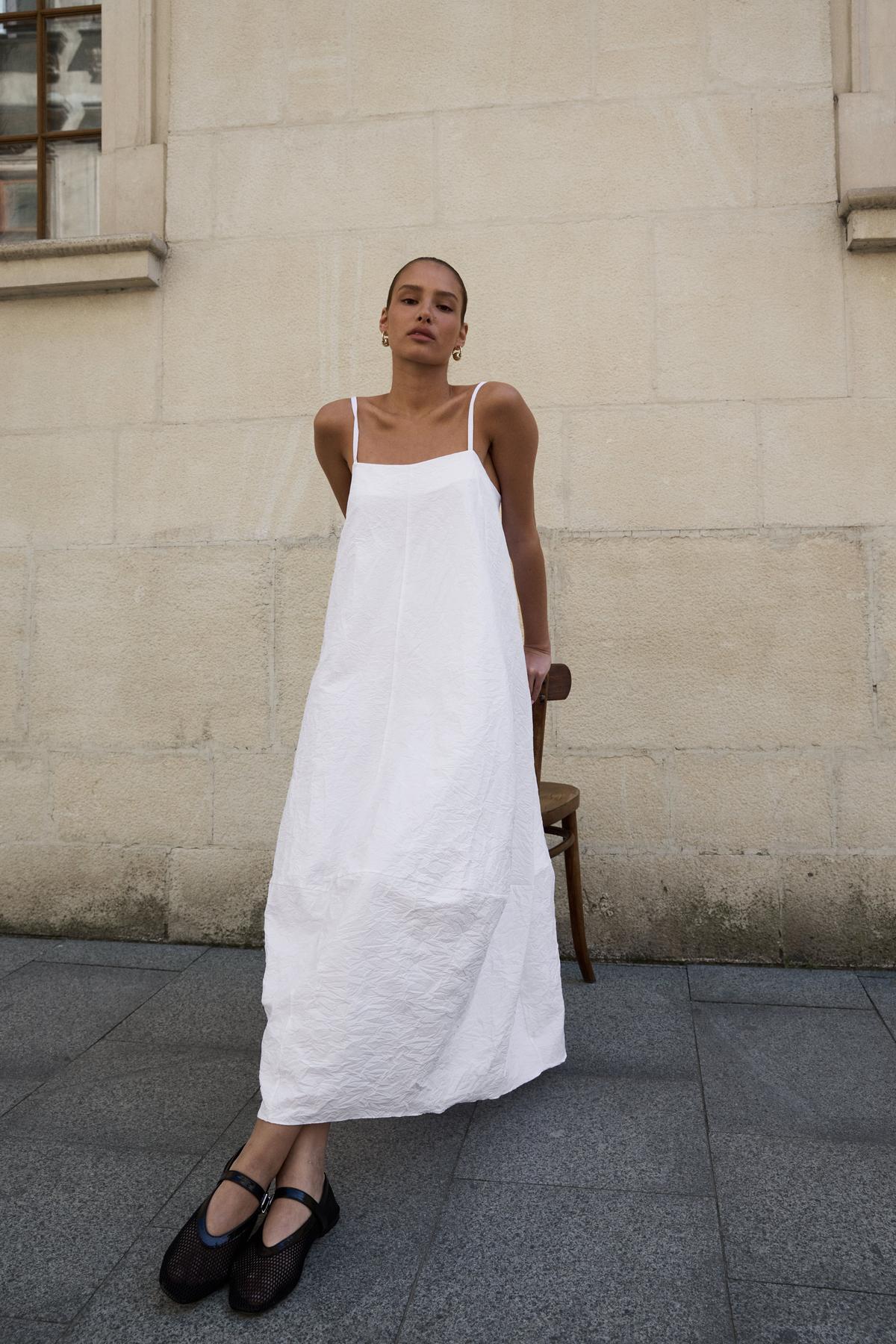 Loose Bustier Dress - Milky | COOSH