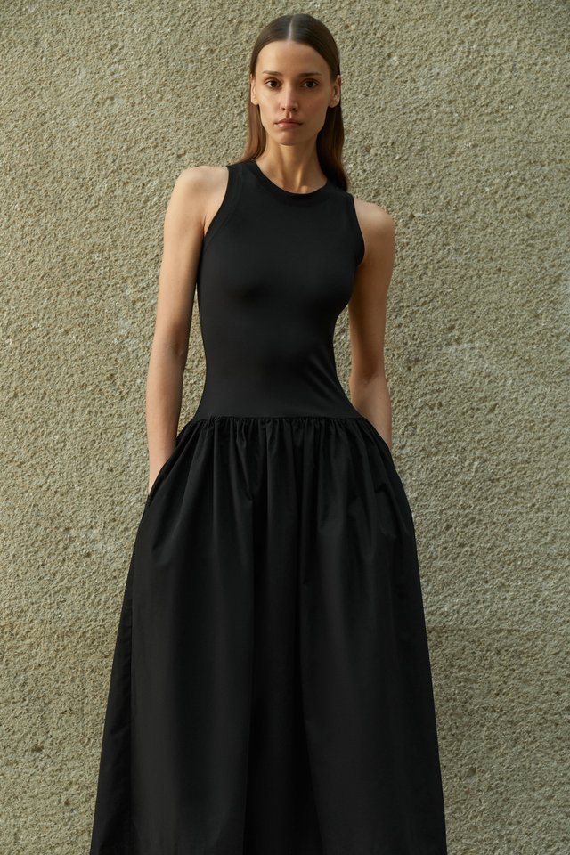 Loose Bustier Dress - Black | COOSH