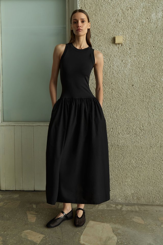 Loose Bustier Dress - Black | COOSH