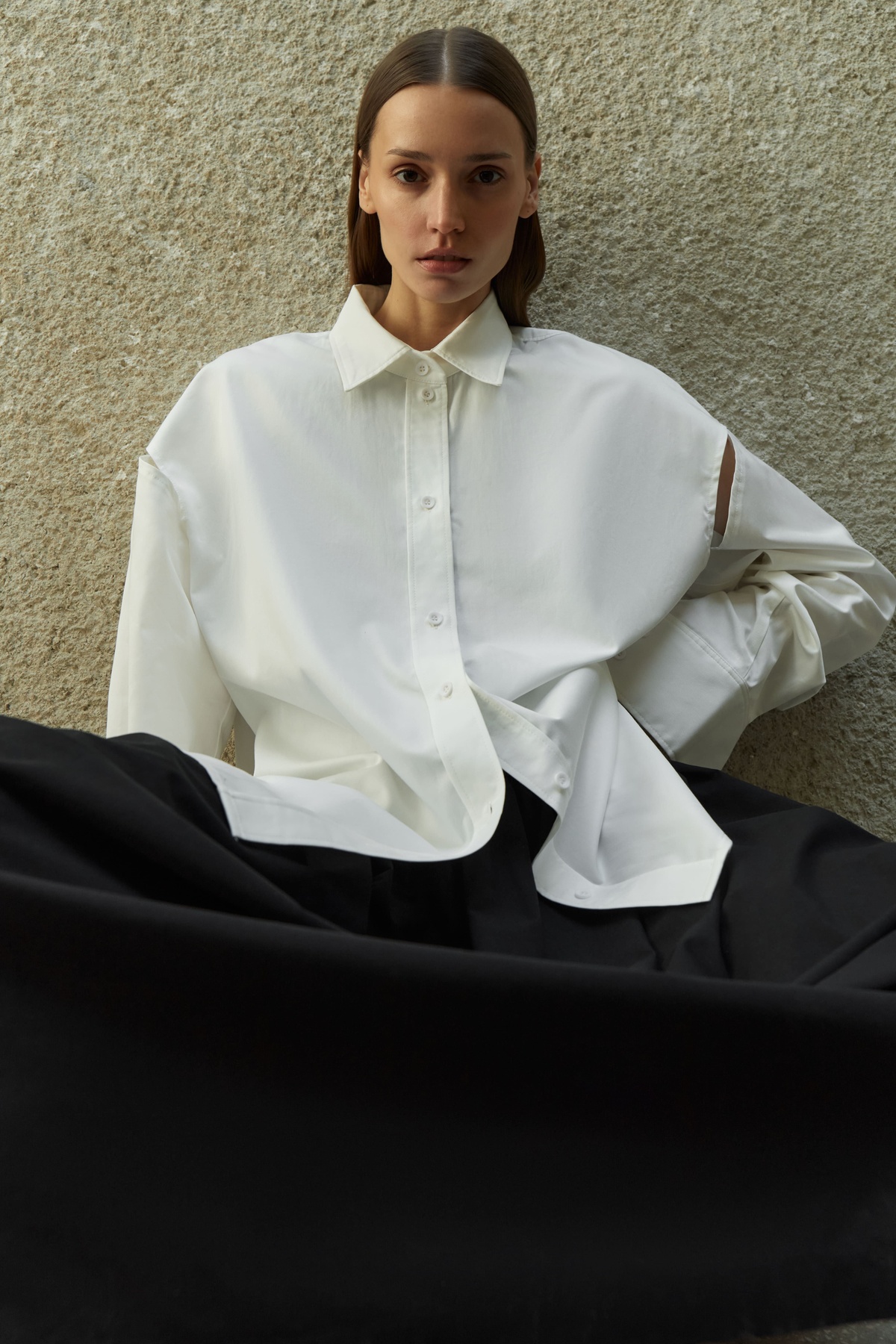 Cape Shirt - White | COOSH