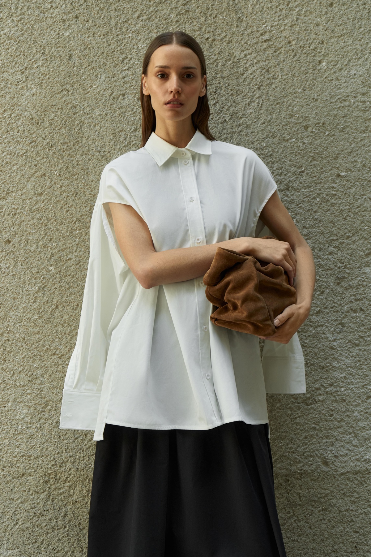 Cape Shirt - White | COOSH