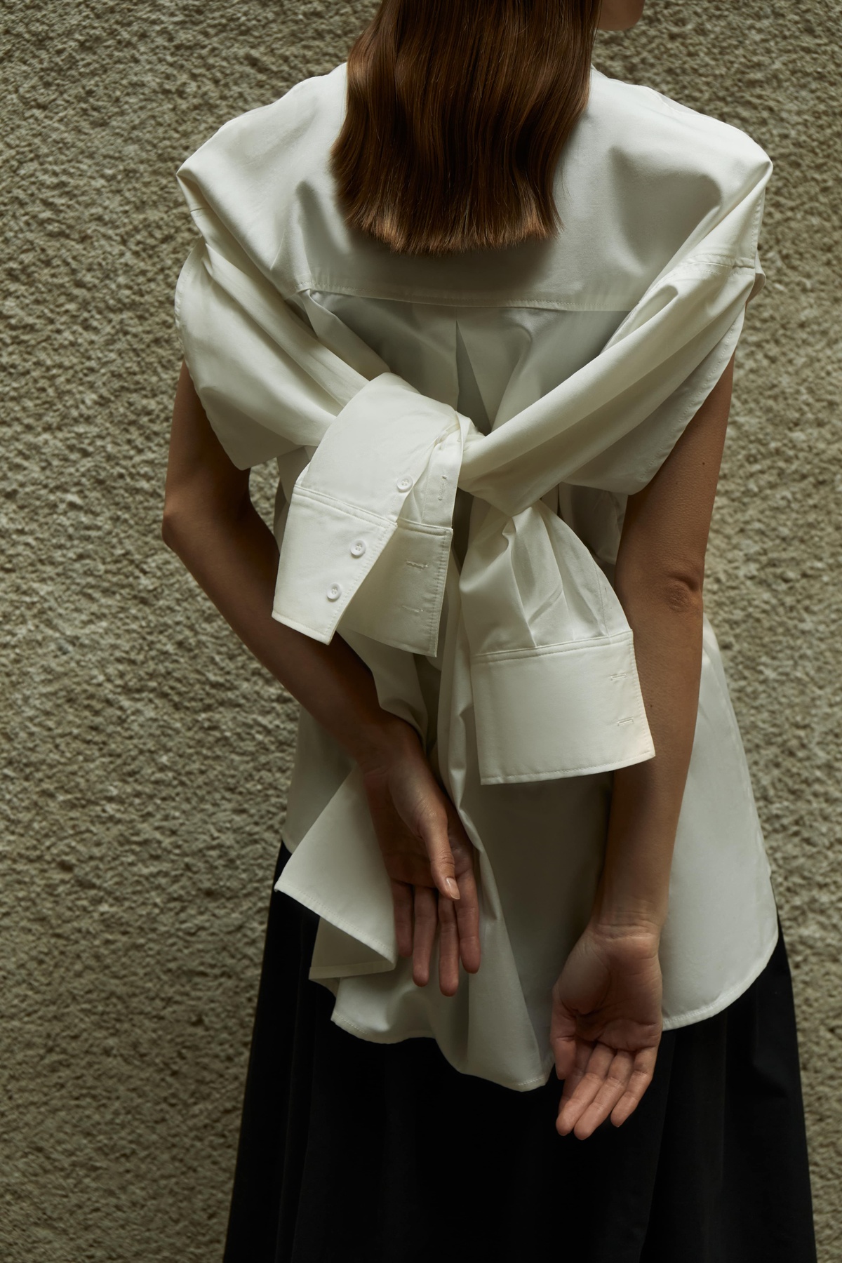 Cape Shirt - White | COOSH