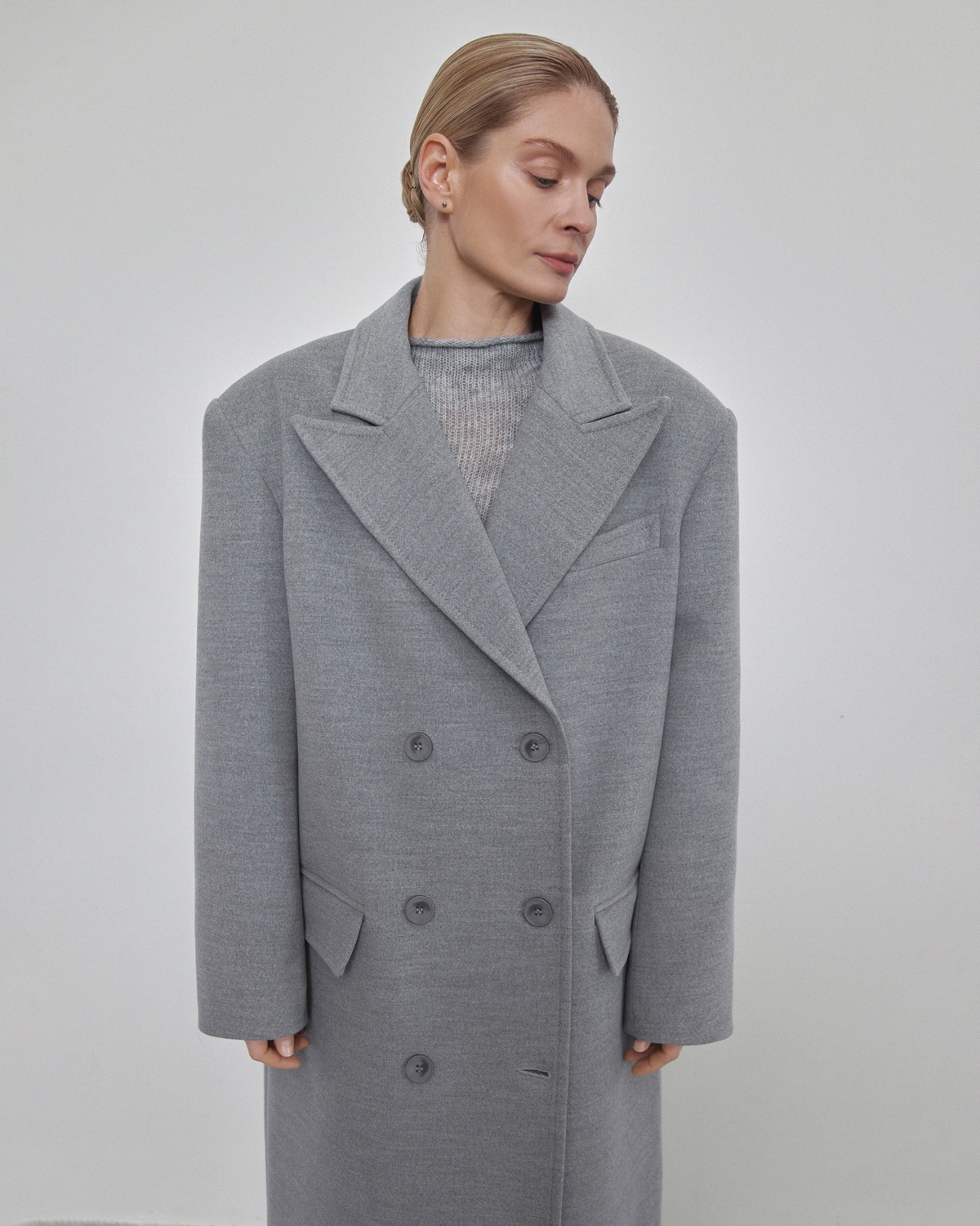 Пальто BOYFRIEND’S - Сірий | COOSH